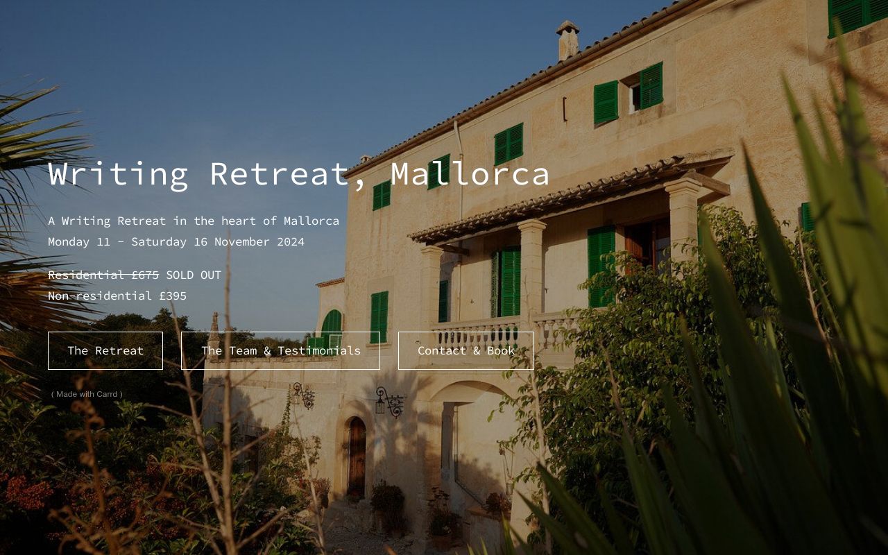 writingretreatmallorca